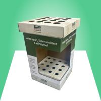 China 12 X 8 X 4 Inches PDQ Tray Display Stand Glossy Shinning Printing Practical Solution for Store Product Presentation for sale