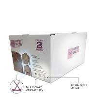 China Heavy-Duty Customized PDQ Tray Display Using Double-Wall Corrugated Cardboard for Retail Shelf Organization for sale