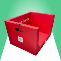 China Custom Backpack PDQ Tray Display EB Double-Wall Corrugated Cardboard for Household Retail Shelf Display for sale