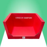 China Custom Backpack PDQ Tray Display EB Double-Wall Corrugated Cardboard for Household Retail Shelf Display for sale