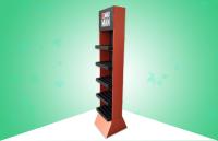China Stable Eye - Catching POS Cardboard Displays 5 Shelves For Promoting Different Items for sale