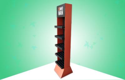 China Stable Eye - Catching POS Cardboard Displays 5 Shelves For Promoting Different Items for sale
