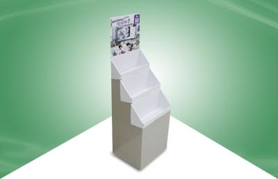 China Three Tray Pop Cardboard Display , Corrugated Floor Displays For Plush Toys for sale