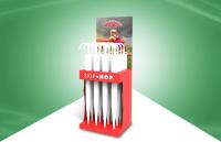 China Light Tube Cardboard Dump Bins Cardboard Display Units Umbrella , Golf Pole Use for sale