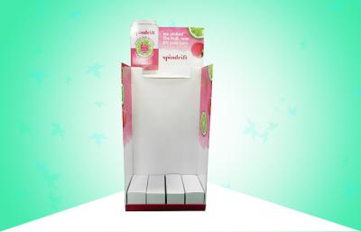 China Case Stacker POS Cardboard Displays Stand Biodegradable Material Easy Assembly Design for sale