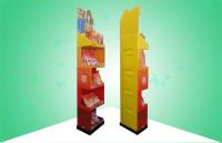 China Sturdy 5 Shelf Cardboard Display Stands Unique Structure For Selling Medicine for sale