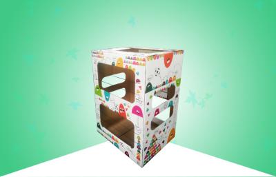 China Kid Tool Cardboard Dump Bins Display Units , Cardboard Display Box Matt Finish for sale