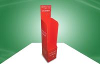 China Offset Printing POS Cardboard Displays , Red Christmas Gift Cardboard Display for sale