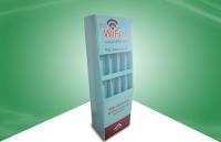 China Eight Cell Recyclable Stand Up Cardboard Display , Electronic Corrugated Floor Displays for sale