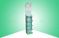 China Eye Catching POS Cardboard Display Stands Presenting Mosquito Repellent With Hooks for sale