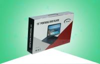 China Corrugated Custom Printed Paper Boxes Pack DVD Player With Glossy Lamination for sale