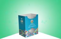China Retail Cardboard Dump Bin Display Units Double Wall Eco - Friendly With Matt Finish for sale