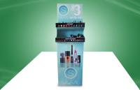 China Two Tier Double Face Show Food Display Stands 4 Colors Offset Printing for sale