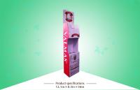 China Ecomonic POP Cardboard Wine Display Stands With Easy Assembly Design for sale