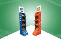 China Walmart POS retail cardboard displays , Cardboard floor Displays for sale