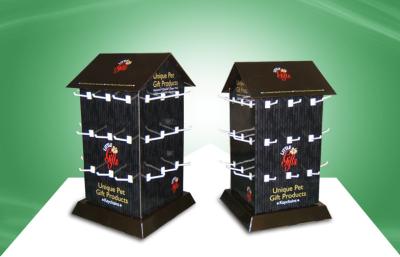 China Rotating Cardboard Countertop Displays For Promoting Keyring for sale