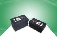 China Black Rigid Gift Box Paper Packaging Boxes With Matt PP Lamination for sale