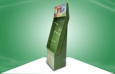 China Christmas Gift Cardboard Displays Stands Extra Hook Holes Adjustable for sale