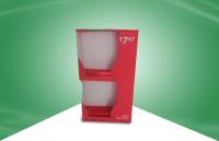 China Cardboard Power Wing Display / Sidekick Display Light Weight for sale