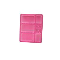 China Disposable PVC Tattoo Tray Holder Organizer Washable Plastic Pigment Storage Trays for Permanent Makeup Accessories for sale