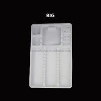 China Disposable PVC Tattoo Tray Holder Organizer Washable Plastic Pigment Storage Trays for Permanent Makeup Accessories for sale