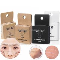 China Customized 10M Linen Thread Eyebrow Dyeing Linen for Microblading Pre-Ink String Tattoo Permanent Makeup Positioning Measure for sale
