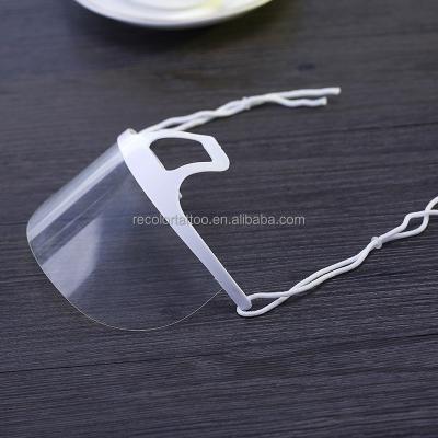 China Transparent Anti-Fog Plastic Shield for Microblading Face Mask with Mouthpiece Tattoo Permanent Makeup Beauty Salon Accessory for sale