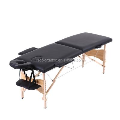 China Adjustable Spa Beauty Tattoo Table Beds Microblading Salon Furniture with Carrying Case Permanent Makeup Accessories for sale
