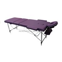 China 3-Fold Portable Aluminum Microblading Tattoo Table for Spa Treatments Black/Pink/Beige Color Microblading Tattoo Accessory for sale