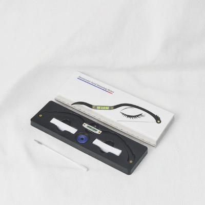 China Auxiliary Horizontal Ruler for Thrush Labeling Metal Plastic Bow Eyebrow Positioning Tool Permanent Makeup Accessories for sale