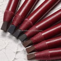 China Private Label Waterproof Eyebrow Pencil for Permanent Makeup Pull Cord Peel-off Brow Technique for Tattoo Makeup Microblading for sale