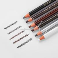 China Private Label Peel White Microblading Eyebrow Pencil Waterproof Brow Pencil Tool for Permanent Makeup Positioning Accessory for sale