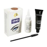 China Private Label Professional Henna Brow Dye Kit Eyelash & Eyebrow Tint Gel in Brown Black Coffee Fast Easy Application for sale