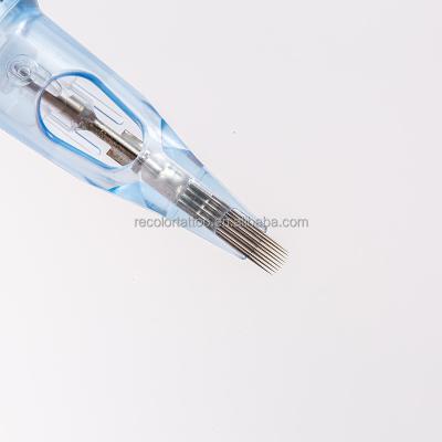 China Disposable Tattoo Cartridge Needle for Rotary Makeup Machine Stainless Steel M1 RM RS RL Permanent Feature for sale