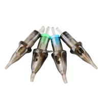 China New Arrival 20pcs/Box Stainless Steel Microblading Cartridge Needles for Eyebrow Eyeliner Lip Permanent Makeup Tattoo Rotary for sale