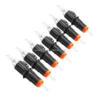 China Black Stainless Steel Tattoo Needle Cartridge Permanent Feature for Tattoo Machine Gun Kit for sale