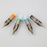 China 20pcs Stainless Steel Microblading Tattoo Cartridge Needles Permanent Makeup Blades for Eyebrow Lip Microblading Art Body Tattoo for sale
