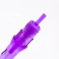China 20 PCS/Box Stainless Steel Pink/Grey/Purple Microblading Rotary Machines for Permanent Makeup Tattoo Eyebrow Eyeliner Lip for sale