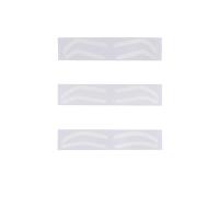 China Disposable Plastic Auxiliary Paste Template for Eyebrow Airbrush Tattoo Essential for Permanent Makeup for sale