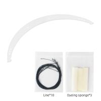 China Transparent Acrylic Eyebrow Ruler for Symmetric Ink Line Drawing Embroidery Level Auxiliary Level Permanent Makeup Accessories for sale