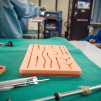 China Surgical Silicone Skin Suture Practice Module Premium Skin Pad for Permanent Makeup Suture Training Accessories for sale