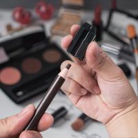 China 4 in 1 Plastic Eyebrow Pencil Lip Eyeliner Pen Card Slot Sharpener Tool Artifact Permanent Makeup Accessories for sale
