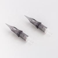 China 20pcs/Box Stainless Steel Microblading Tattoo Machines Pen Pink/Grey/Purple Cartridge Needles for Permanent Makeup Eyebrow for sale