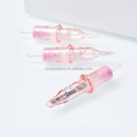 China Professional M1 Disposable Tattoo Cartridge Needle RS RM Sterilized for Rotary Tattoo Machine Stainless Steel Material Permanent for sale