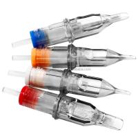 China 20pcs Disposable Tattoo Cartridge Needles Stainless Steel Micropigmentation Microblading for Permanent MakeUp Eyebrows Lips for sale