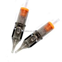 China 20pcs Disposable Tattoo Cartridge Needles Stainless Steel Micropigmentation Microblading for Permanent MakeUp Eyebrows Lips for sale