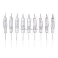 China Popular Easy Click Tattoo Cartridge Needle Plastic Permanent Makeup Cartridge for Eyebrow Tattoo Machine for sale