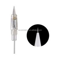 China Popular Easy Click Tattoo Cartridge Needle Plastic Permanent Makeup Cartridge for Eyebrow Tattoo Machine for sale