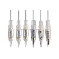 China Popular Easy Click Tattoo Cartridge Needle Plastic Permanent Makeup Cartridge for Eyebrow Tattoo Machine for sale