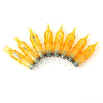 China 20pcs High Quality Microblading Eyebrow Tattoo Needle Cartridge Stainless Steel Micropigmentation Permanent Makeup Needle for sale